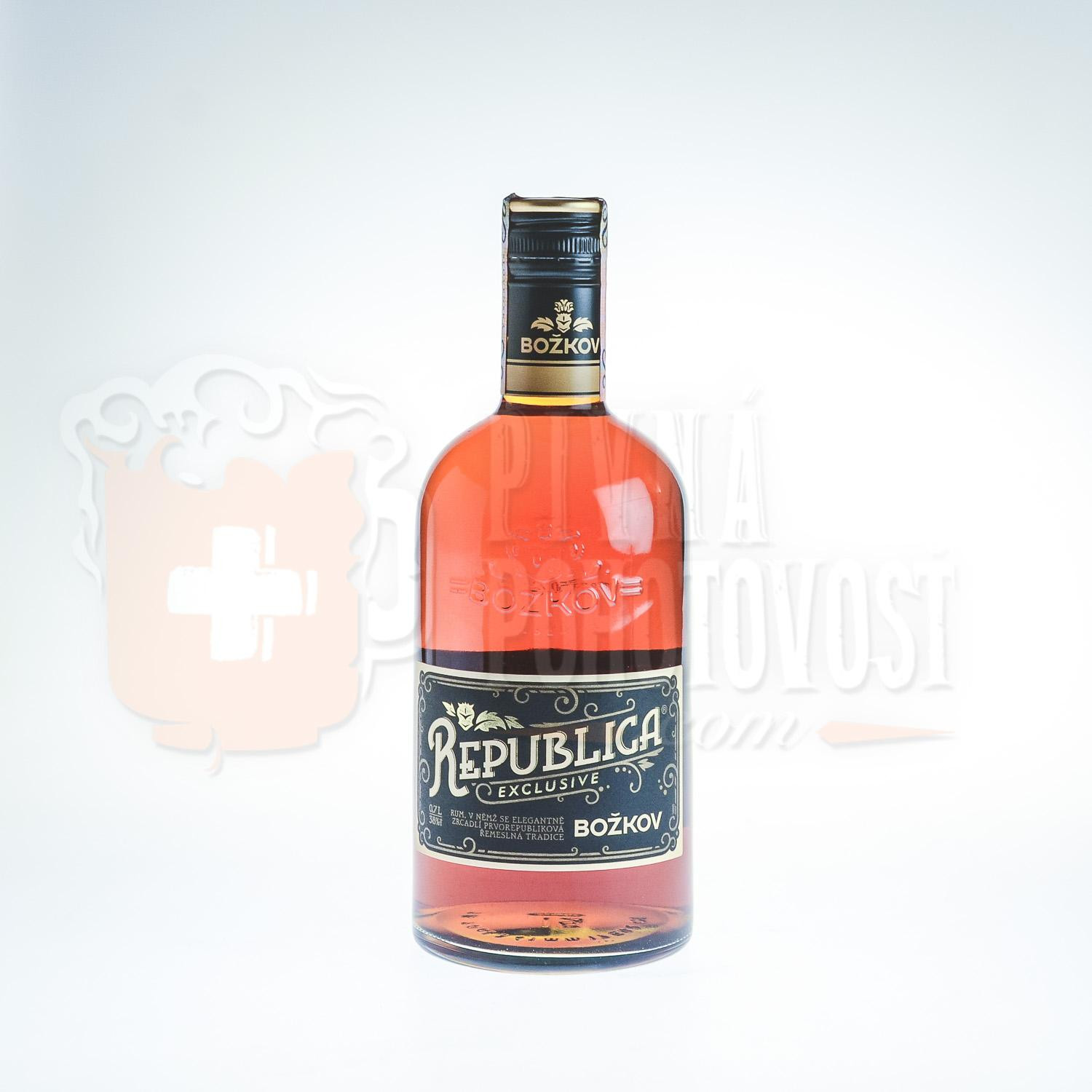 Božkov Republica Exclusive 0,7l 38% | Pivná Pohotovosť