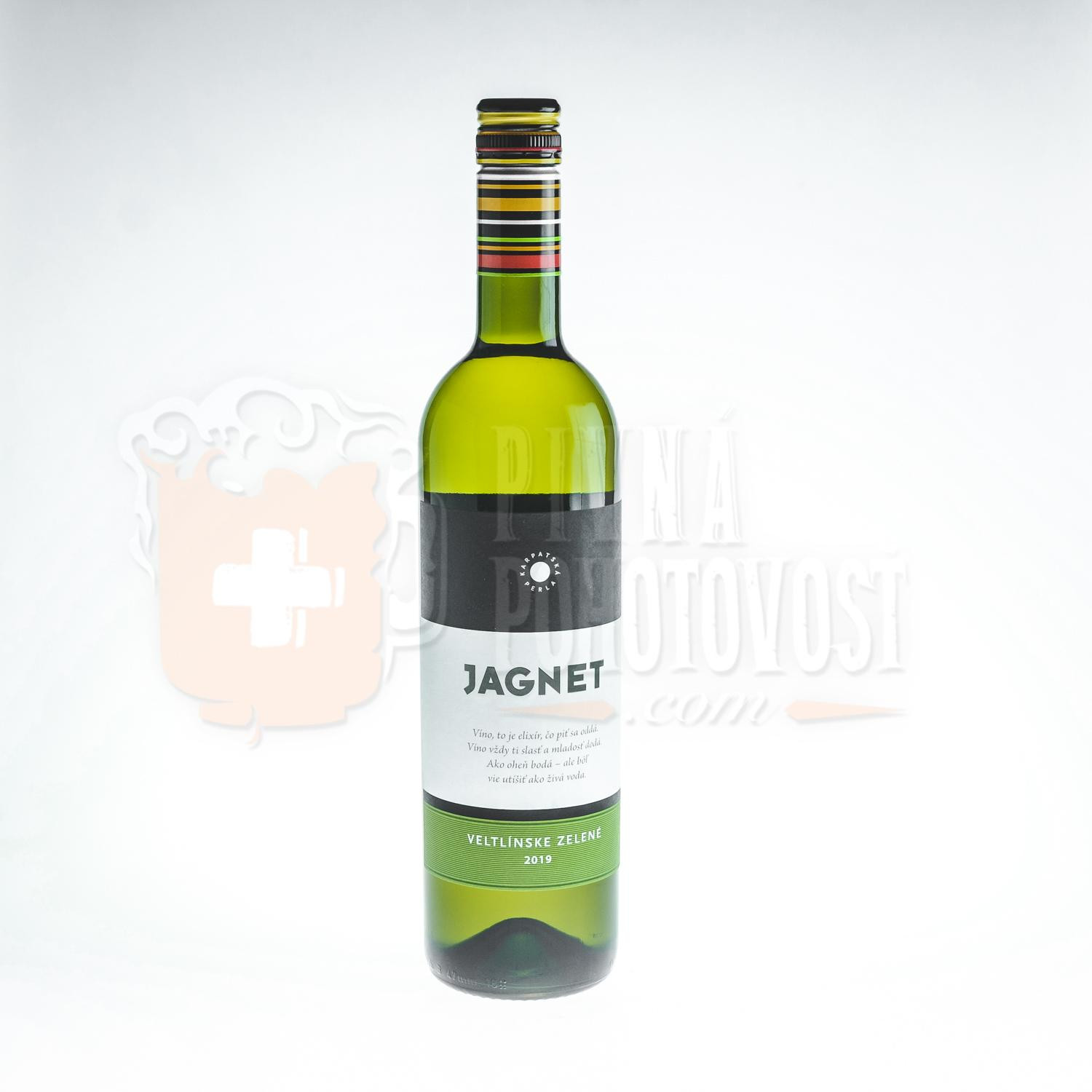Jagnet Veltlínske zelené 2019 0,75l | Pivná Pohotovosť