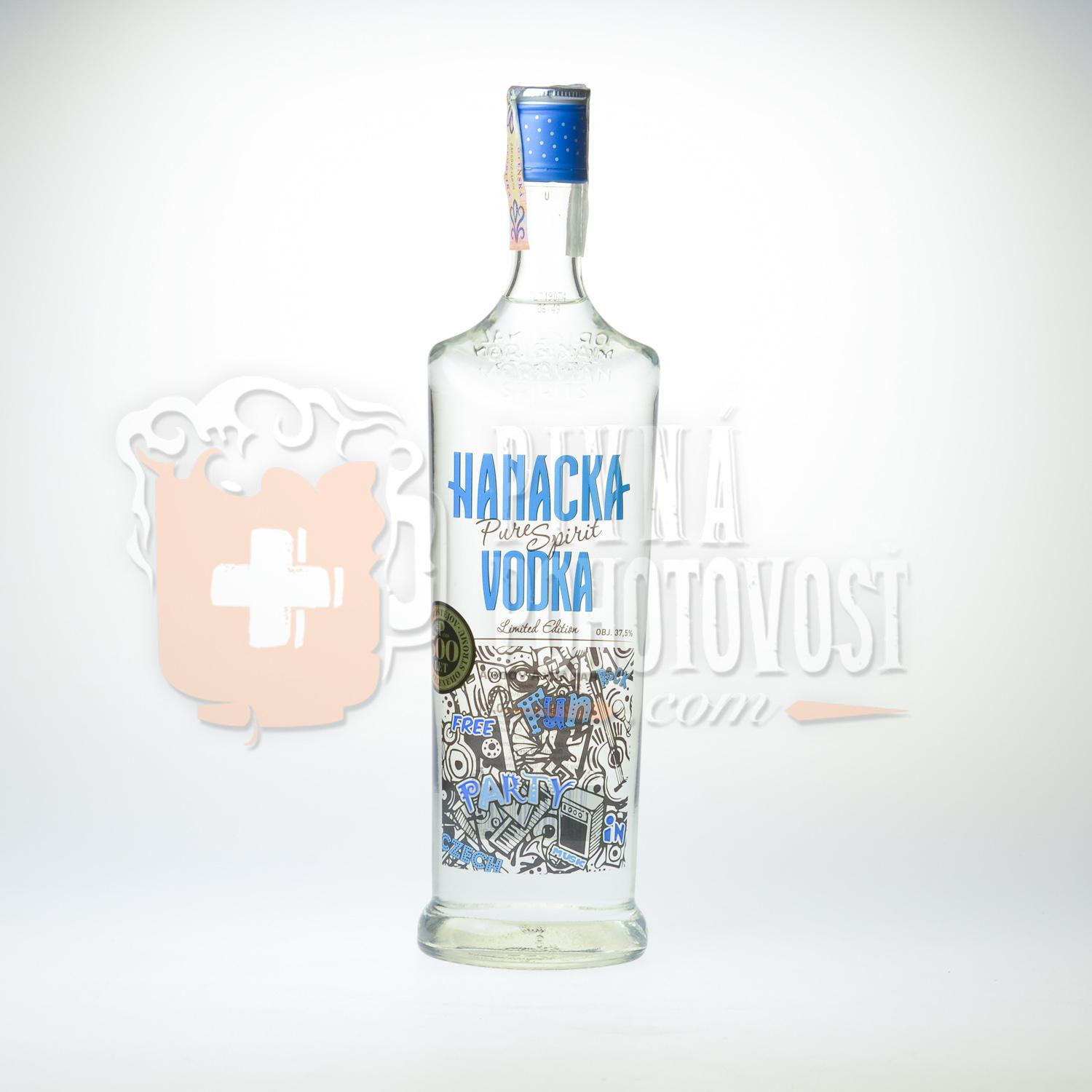 Hanácka Vodka Pure Spirit 37,5% 0,7l | Pivná Pohotovosť